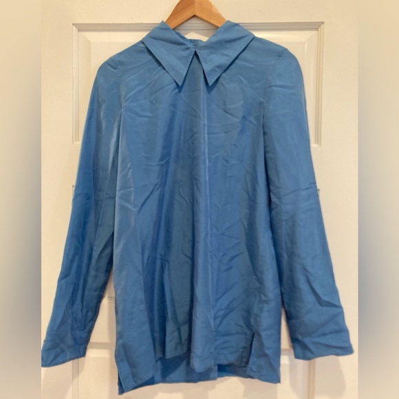 COS | Tops | Cos Blouse 0 Silk | Poshmark
